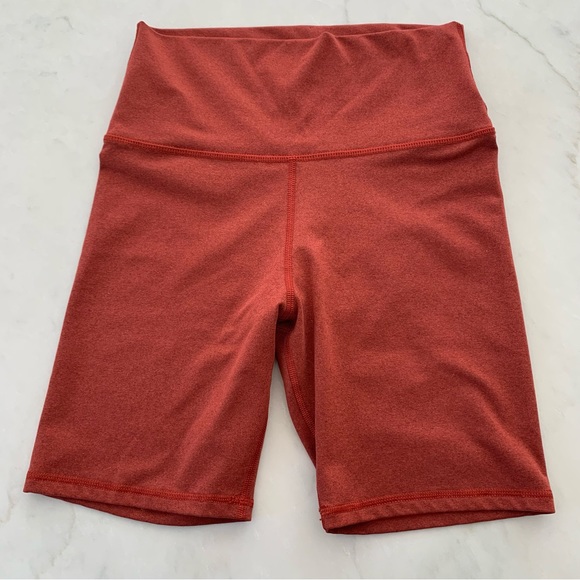 aerie | Shorts | Aerie Move Biker Shorts High Waisted Rust Color Size ...